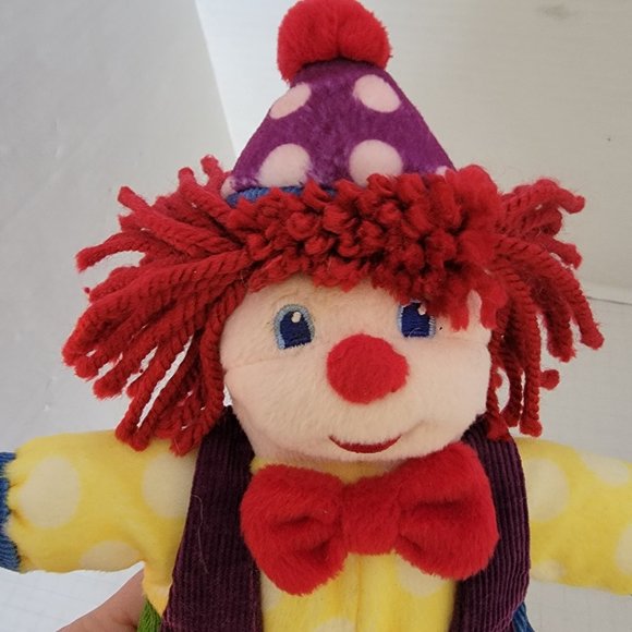 Gymboree | Toys | Vintage Small Gymboree Gymbo The Clown Plush Doll ...